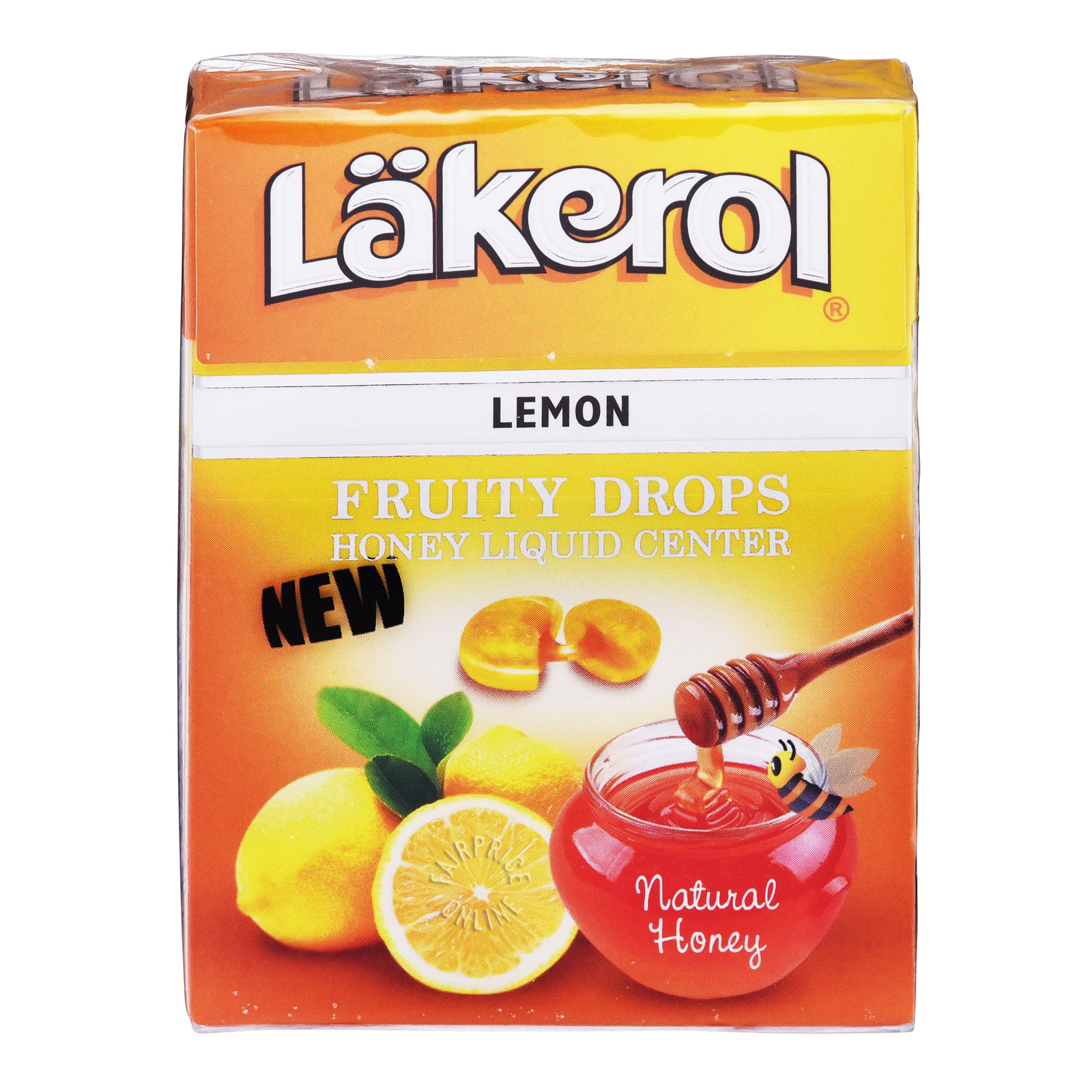 Lakerol Fruity Drops - Lemon with Honey | NTUC FairPrice