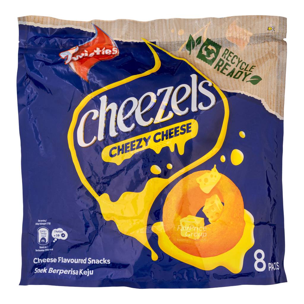 Cheezels Cheese Rings Snack - Original (Multipack) | NTUC FairPrice