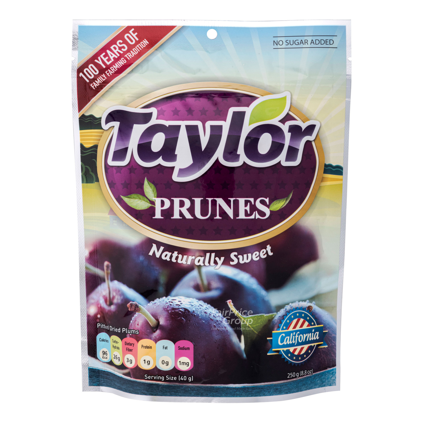 Taylor Naturally Sweet Prunes | NTUC FairPrice