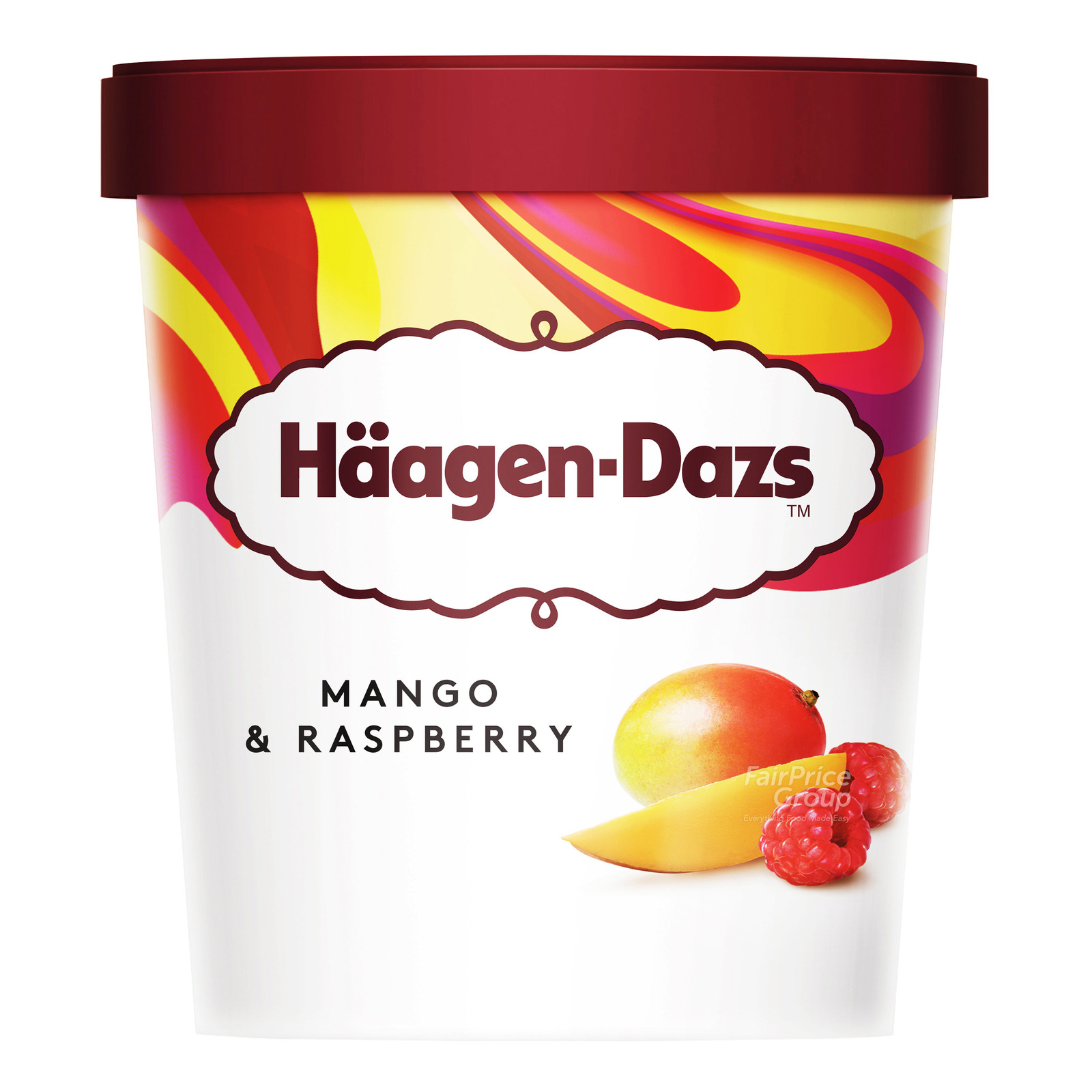 Haagen-Dazs Ice Cream - Mango & Raspberry | NTUC FairPrice