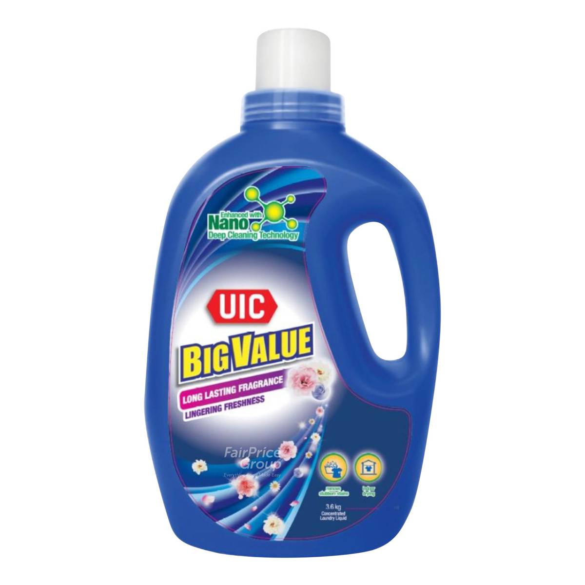 UIC Big Value Liquid Detergent - Floral | NTUC FairPrice