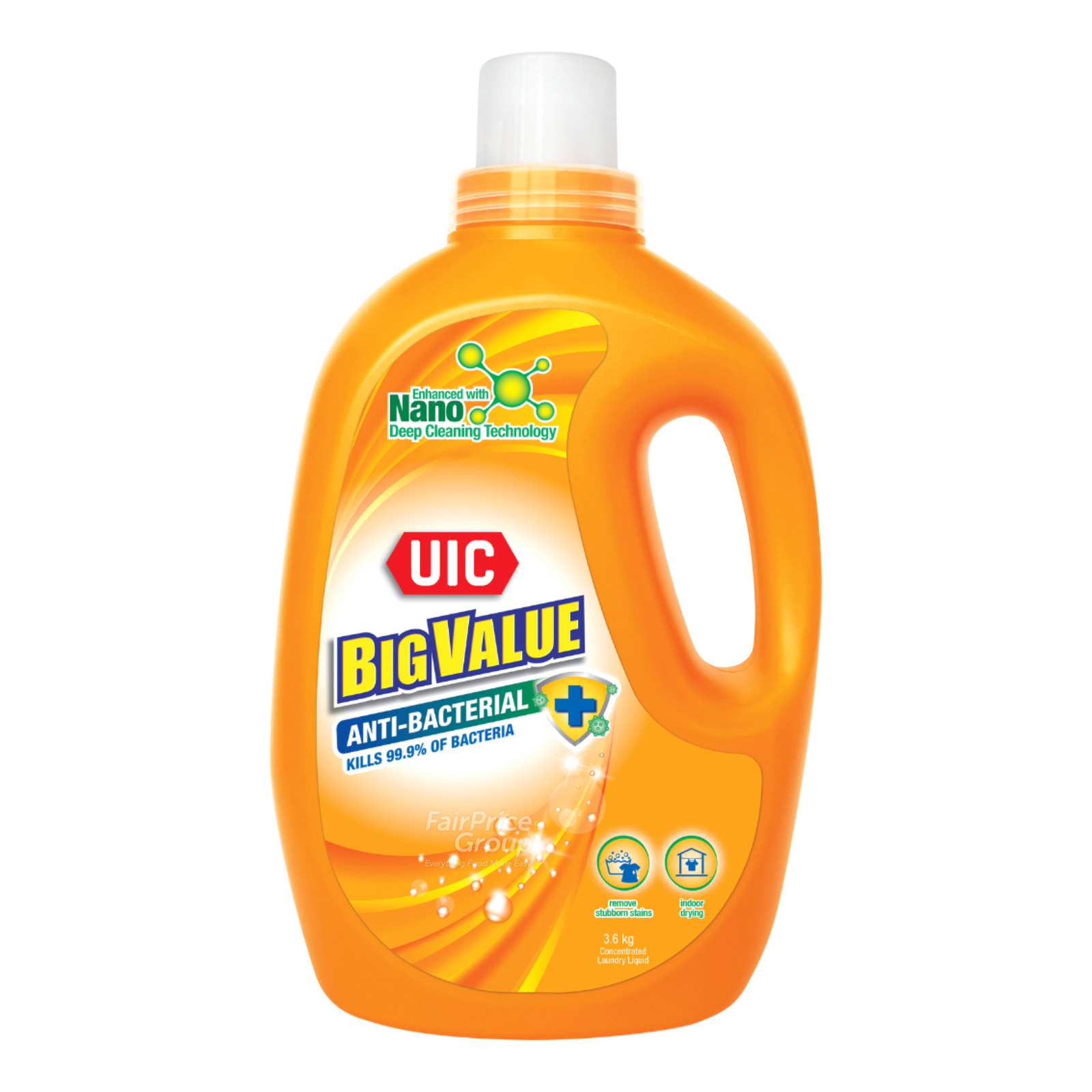 UIC Big Value Liquid Detergent - Anti-Bacterial | NTUC FairPrice