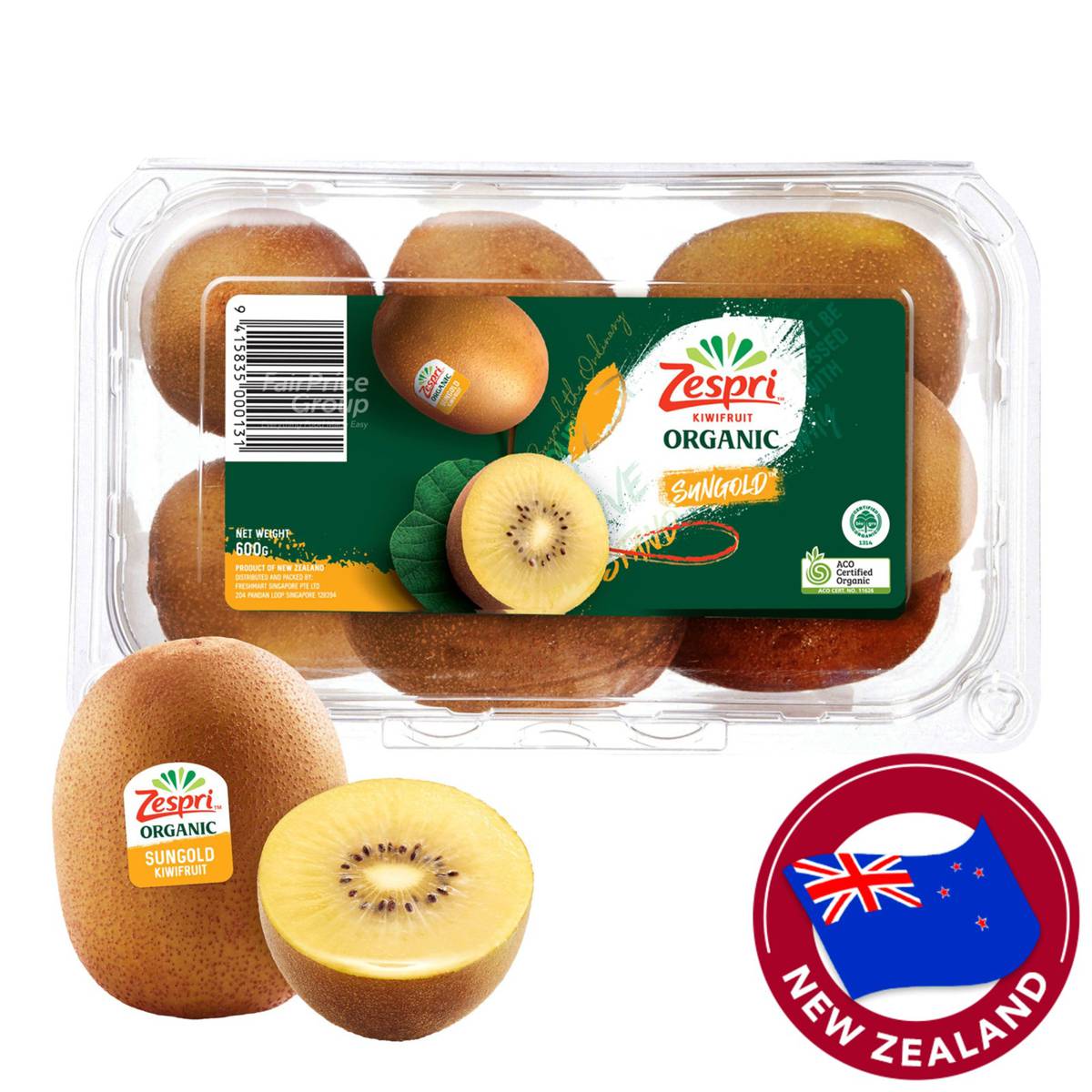 Zespri New Zealand Kiwifruit - SunGold (Organic) | NTUC FairPrice