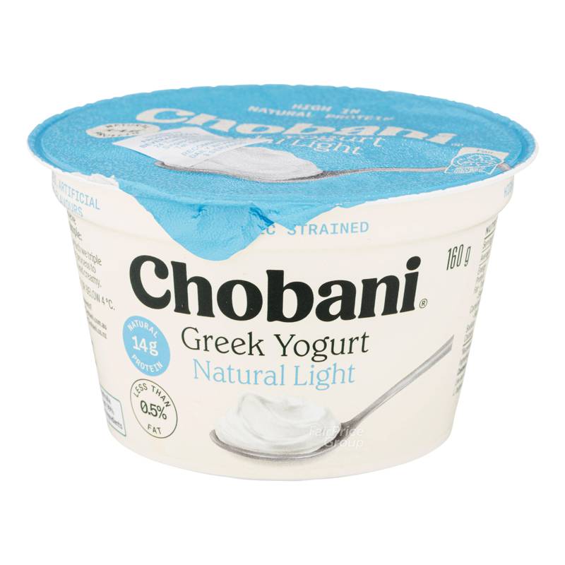 Chobani Greek Yogurt - Natural Light | NTUC FairPrice