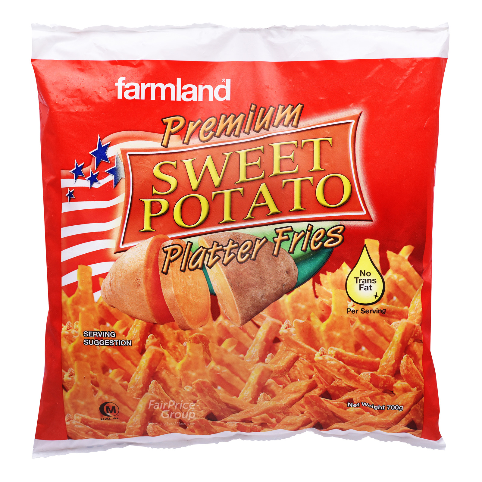 Farmland Premium Frozen Sweet Potato Platter Fries | NTUC FairPrice