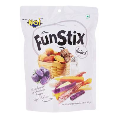 N.O.I Fun Stix Mixed Potato and Yam Stick - Salted | NTUC FairPrice