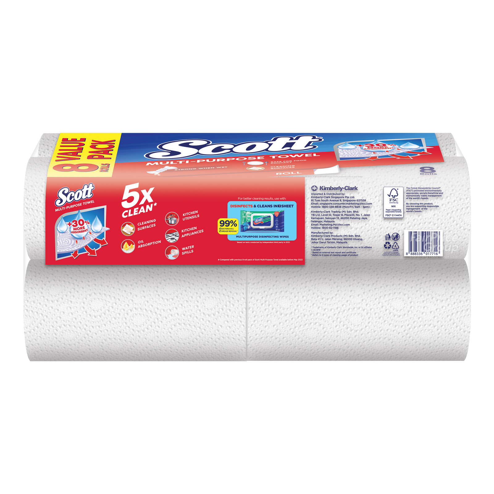 Scott Kitchen Towel Rolls | NTUC FairPrice