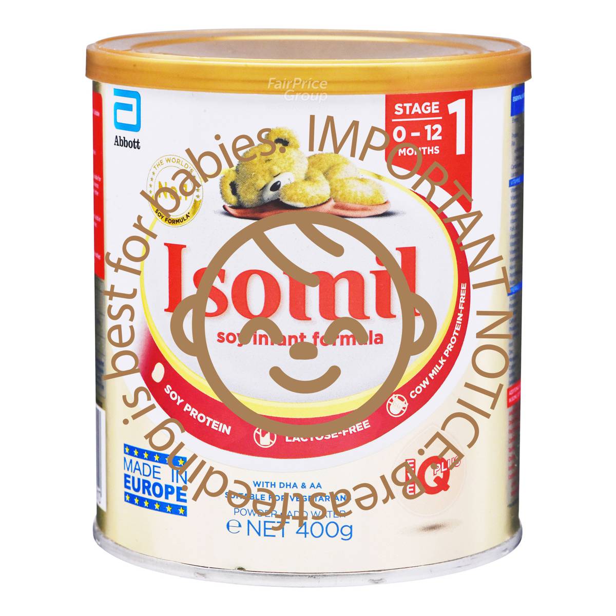 Abbott Isomil Soy Infant Formula - Stage 1 | NTUC FairPrice