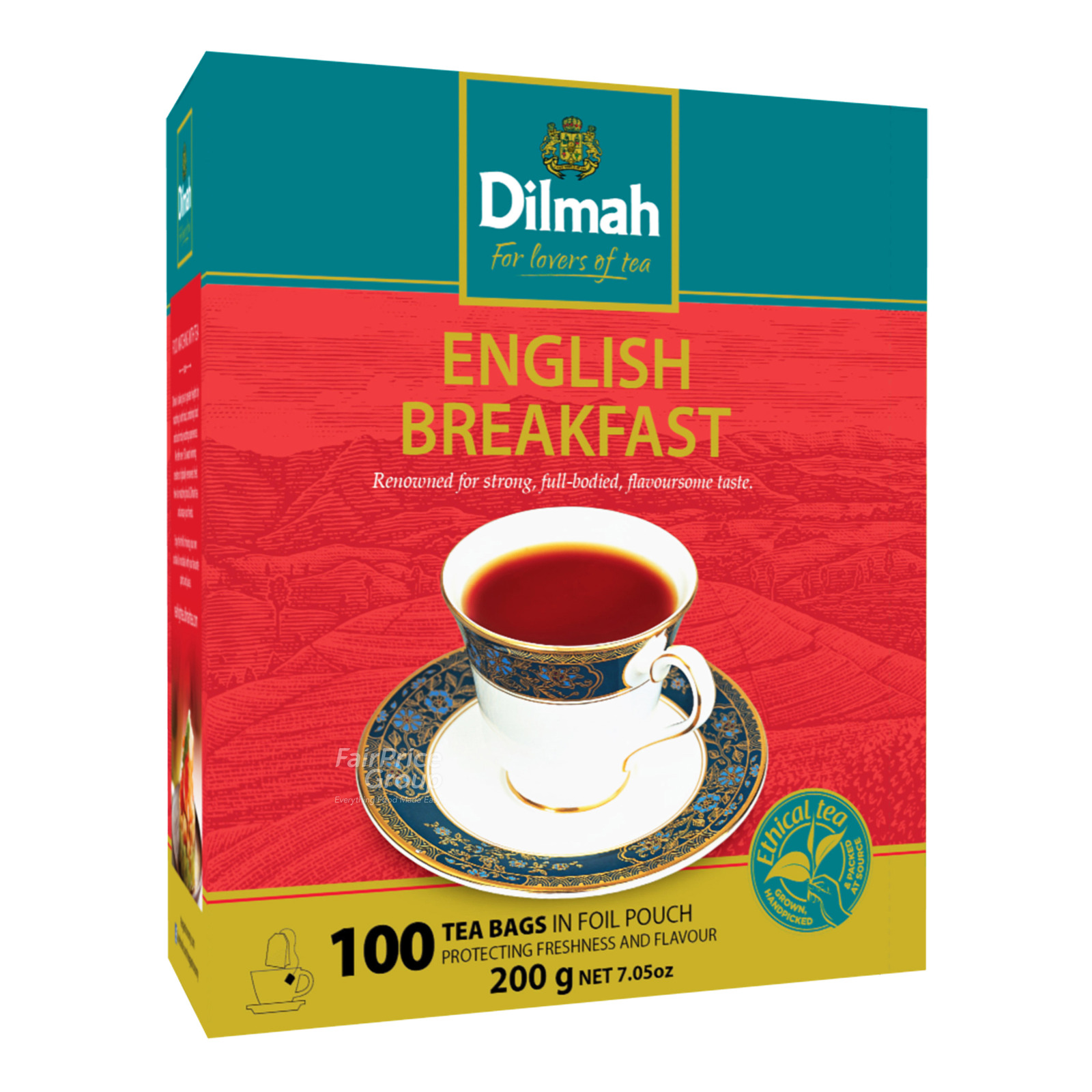 Dilmah Pure Ceylon Tea Bags - English Breakfast | NTUC FairPrice