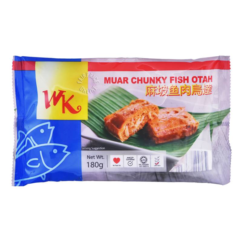 WK Muar Fish Otah - Chunky | NTUC FairPrice
