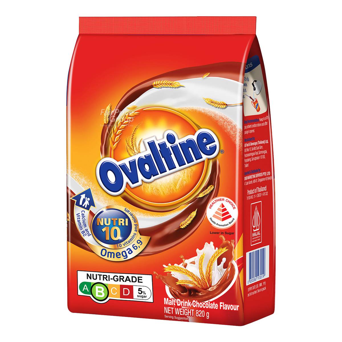 Ovaltine Thailand Nutrition Facts | Besto Blog