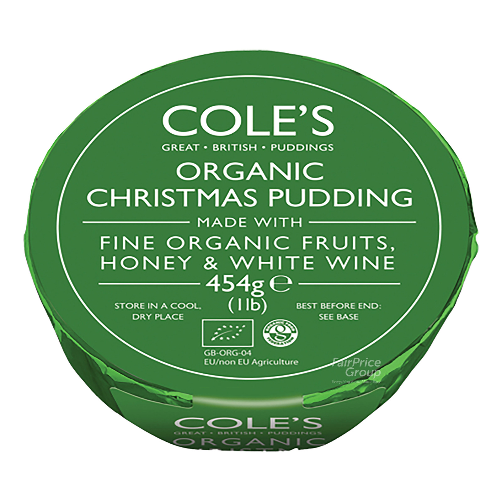 Coles Organic Christmas Pudding | NTUC FairPrice