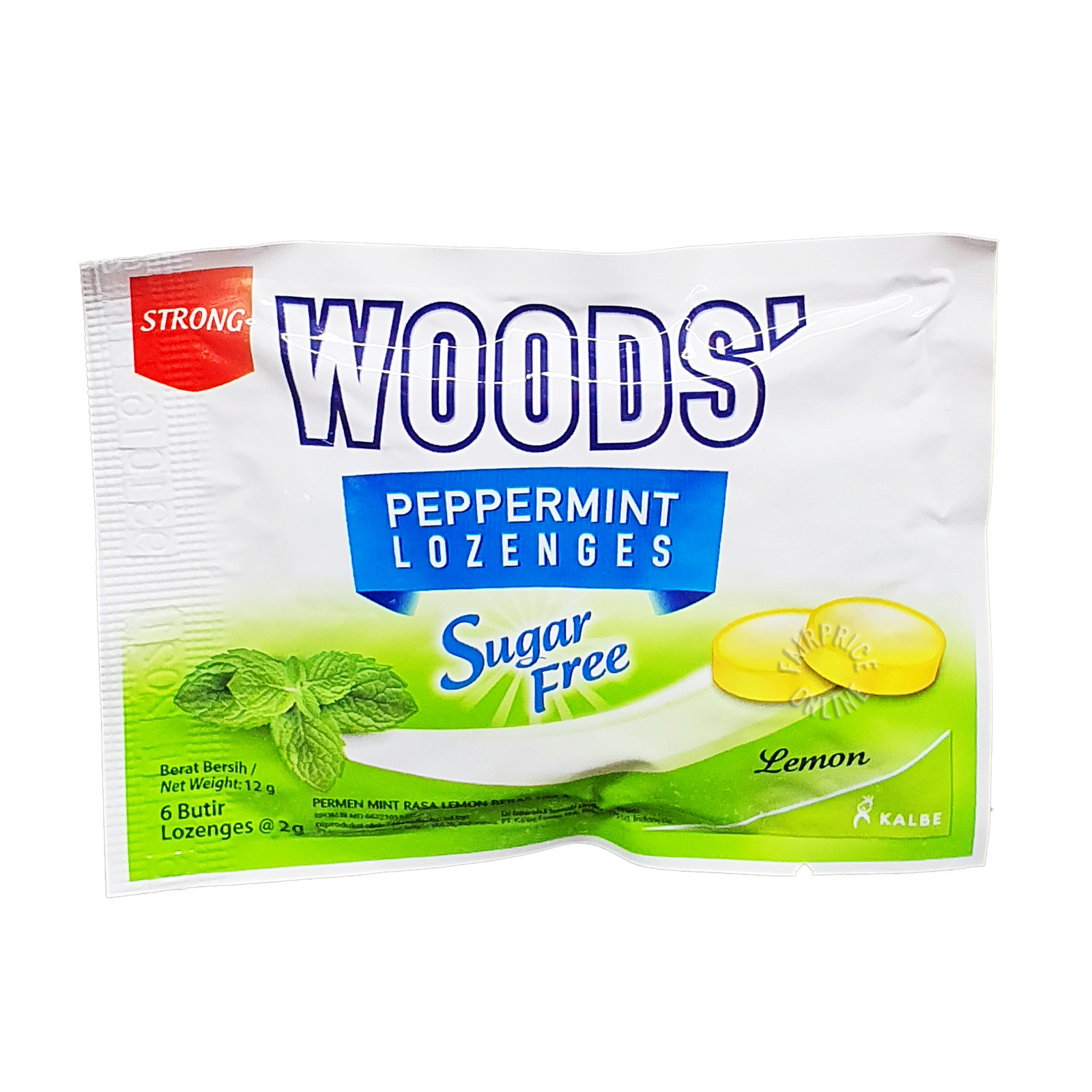 Woods' Peppermint Sugar Free Lozenges - Lemon | NTUC FairPrice