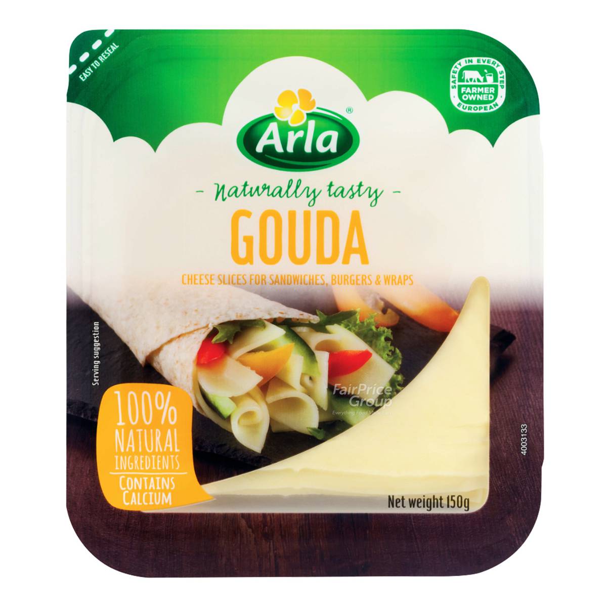 Arla Cheese Slices - Gouda | NTUC FairPrice