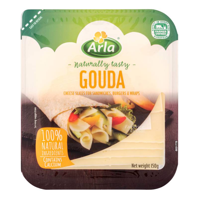 Arla Cheese Slices - Gouda | NTUC FairPrice