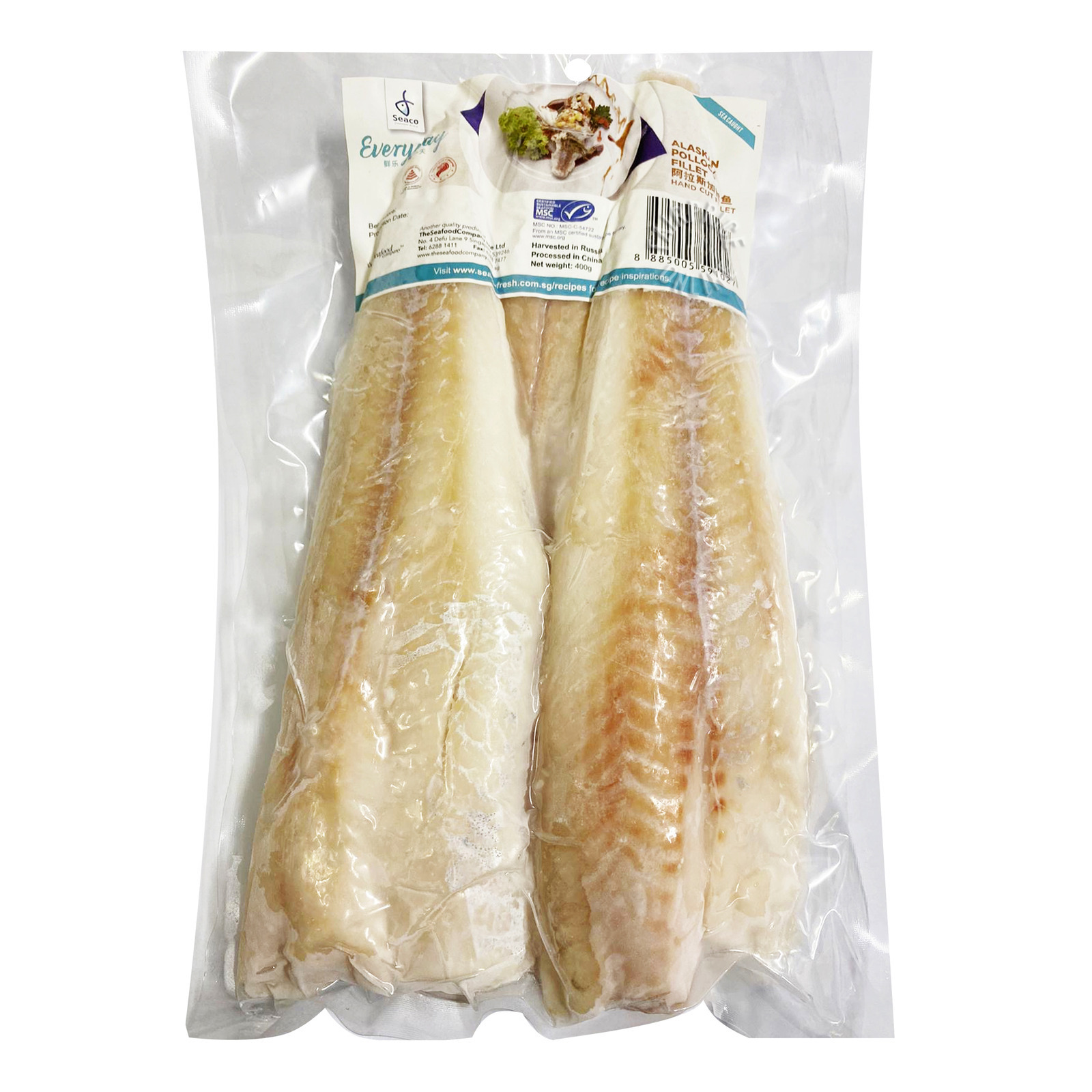 Seaco Frozen Fish Fillet - Alaskan Pollock | NTUC FairPrice