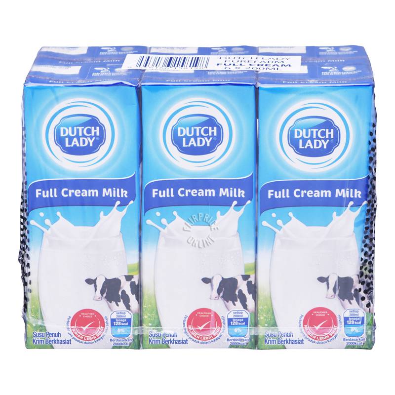 Dutch Lady Pure Farm UHT Flavoured Milk - Full Cream | NTUC FairPrice