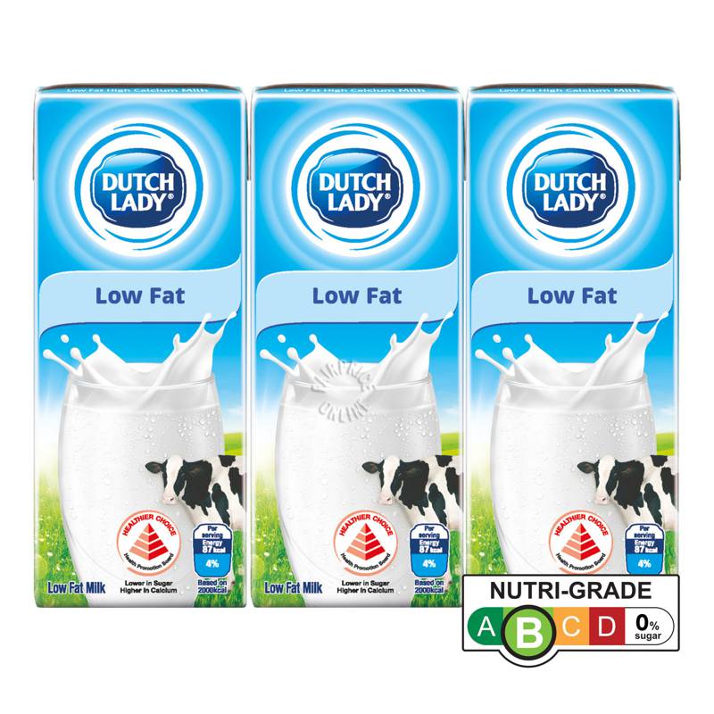Dutch Lady Pure Farm UHT Low Fat Milk | NTUC FairPrice