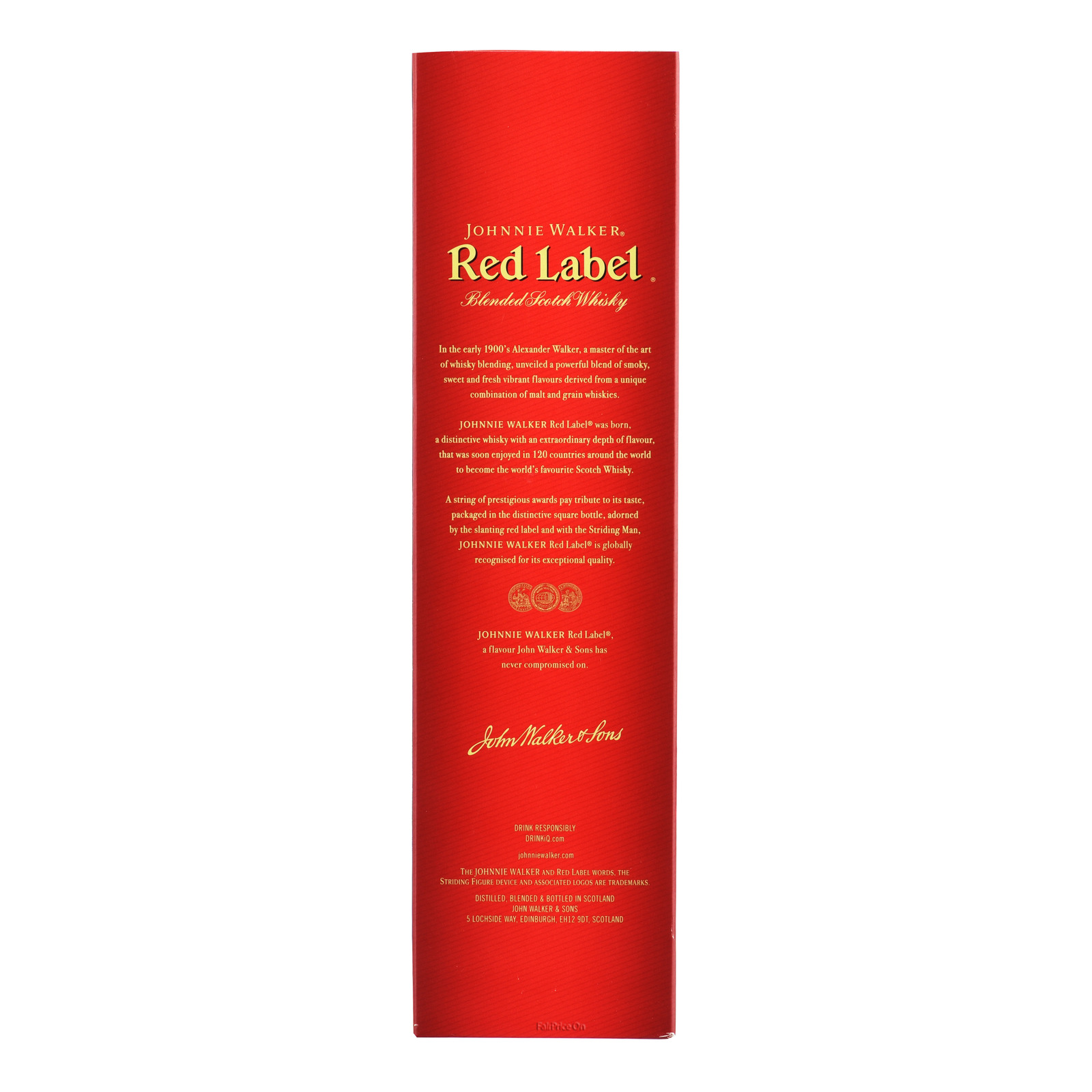 Johnnie Walker Scotch Whisky - Red Label | NTUC FairPrice
