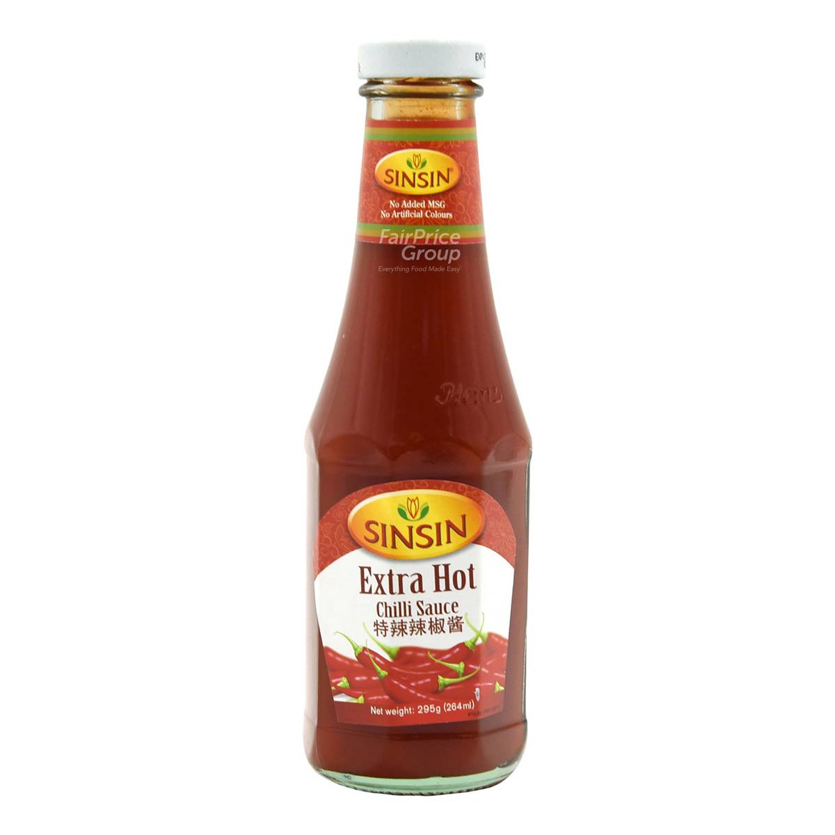 Sin Sin Chili Sauce - Extra Hot 295g | NTUC FairPrice