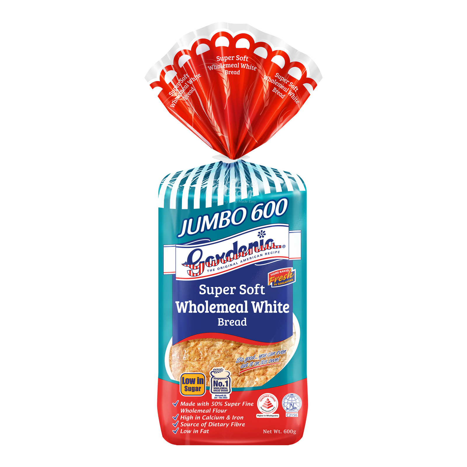Gardenia White Bread - Wholemeal (Super Soft & Fine) | NTUC FairPrice