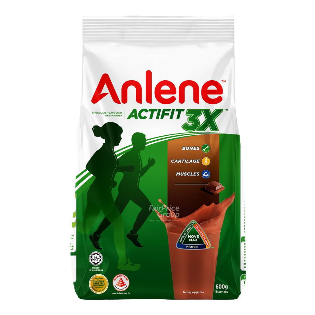 Anlene Actifit 3X Adult Milk Powder - Chocolate | NTUC FairPrice