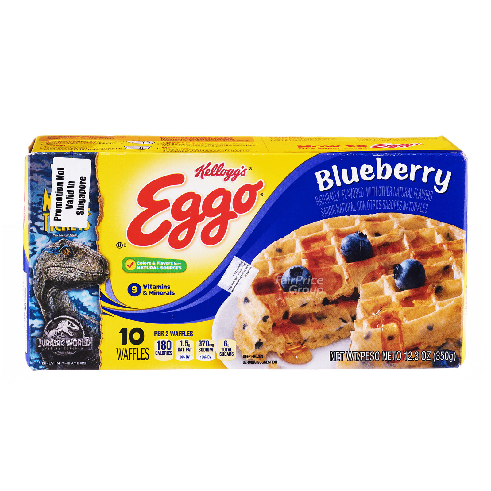 Kellogg's Eggo Frozen Waffles - Blueberry | NTUC FairPrice