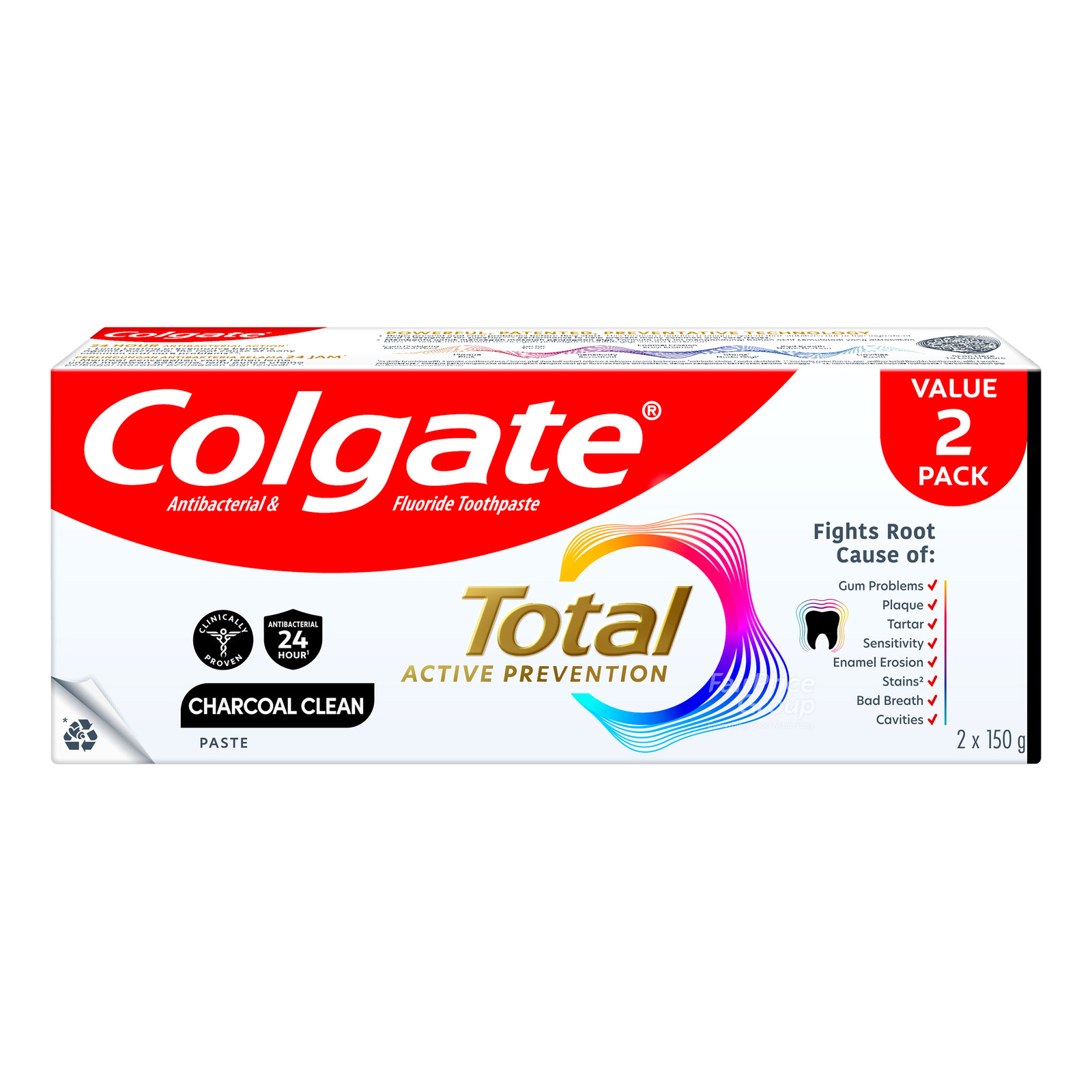 Colgate Total Toothpaste - Charcoal Clean | NTUC FairPrice