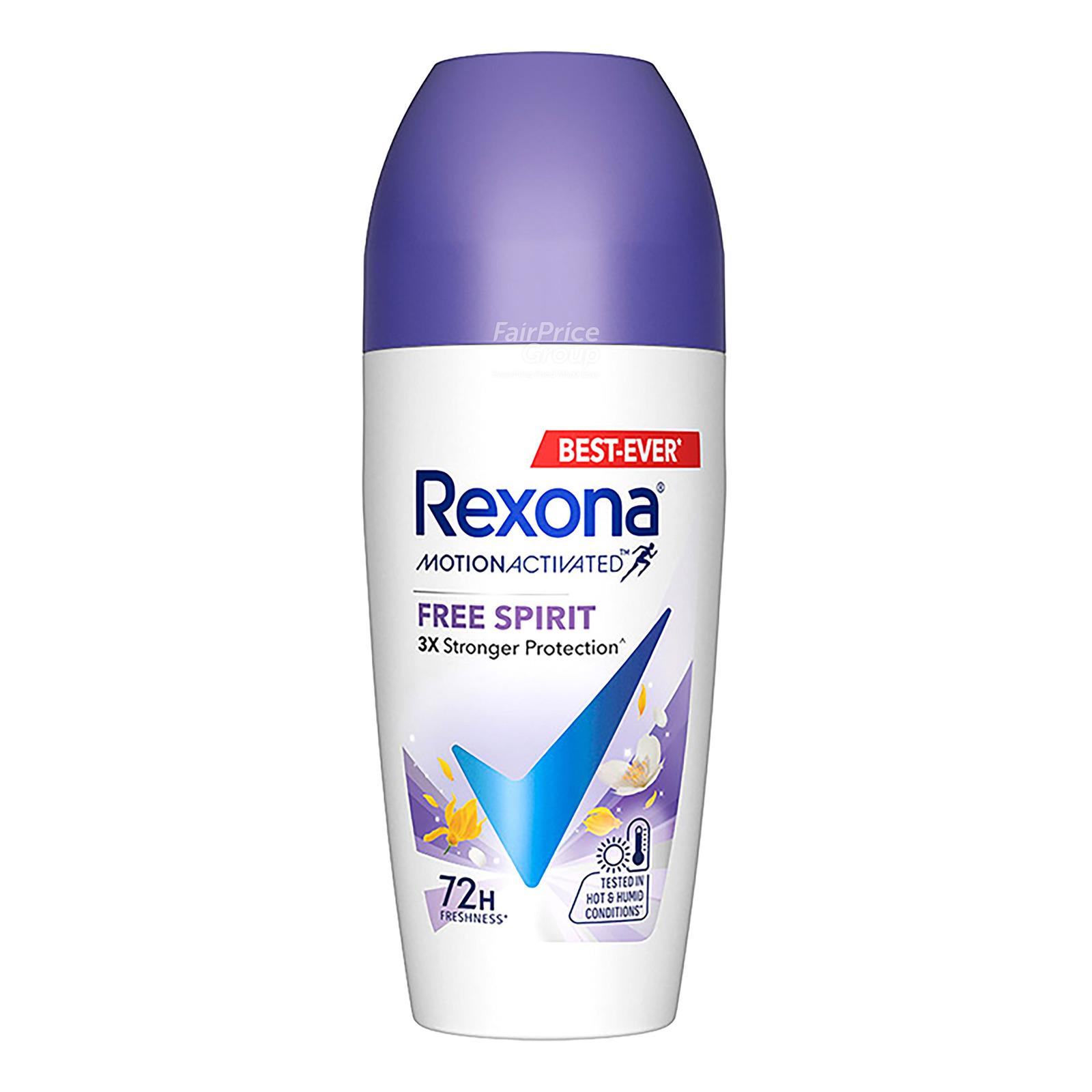Rexona MotionSense Women Deodorant Roll-On - Free Spirit | NTUC FairPrice
