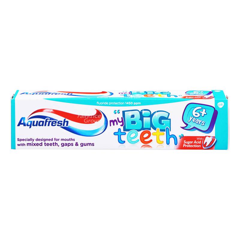 Aquafresh Toothpaste - Big Teeth (6+ Years) | NTUC FairPrice