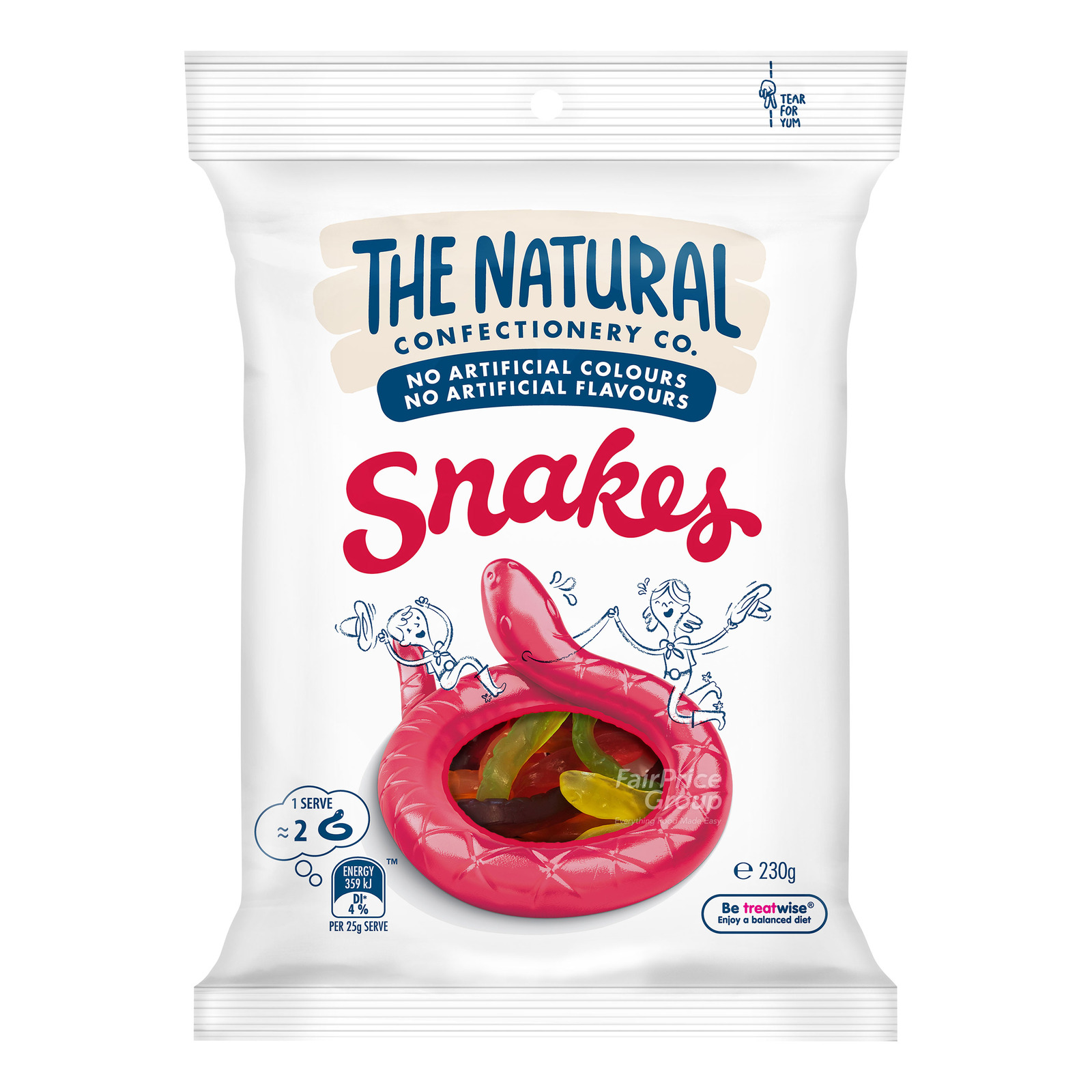 TNCC Fruity Gummies - Snakes | NTUC FairPrice