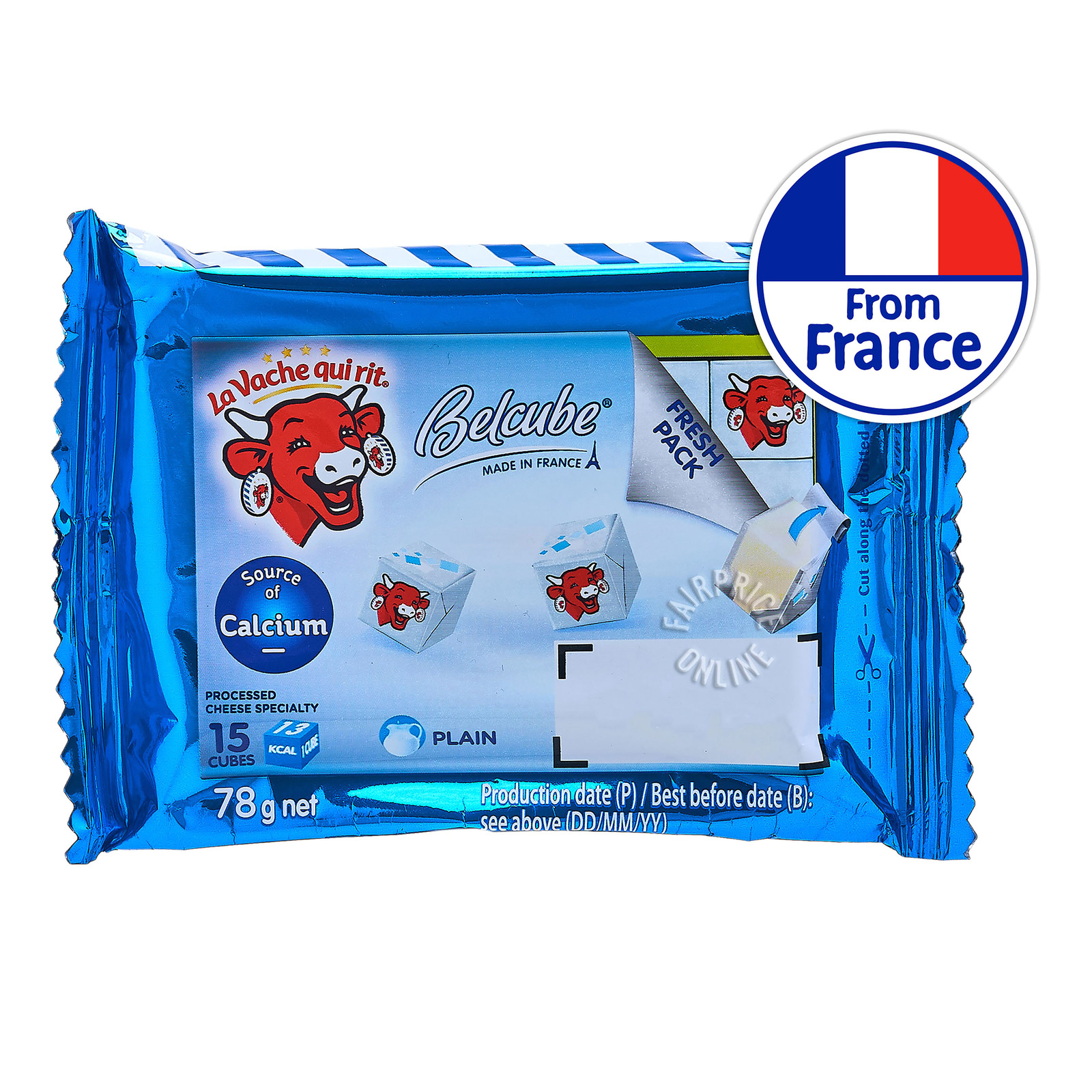 The Laughing Cow Cheese Snack Belcube - Plain | NTUC FairPrice