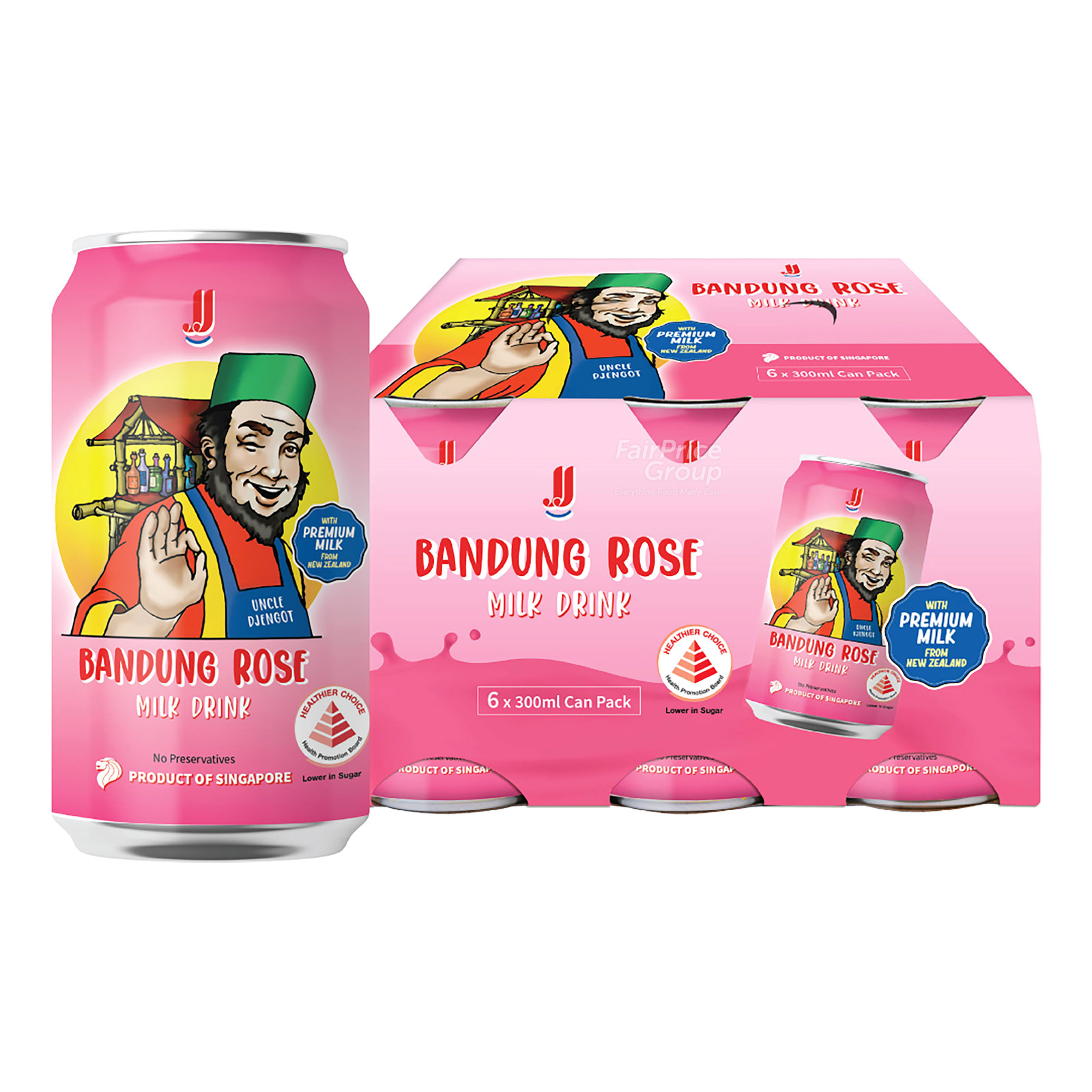 JJ Can Drink - Bandung Rose | NTUC FairPrice