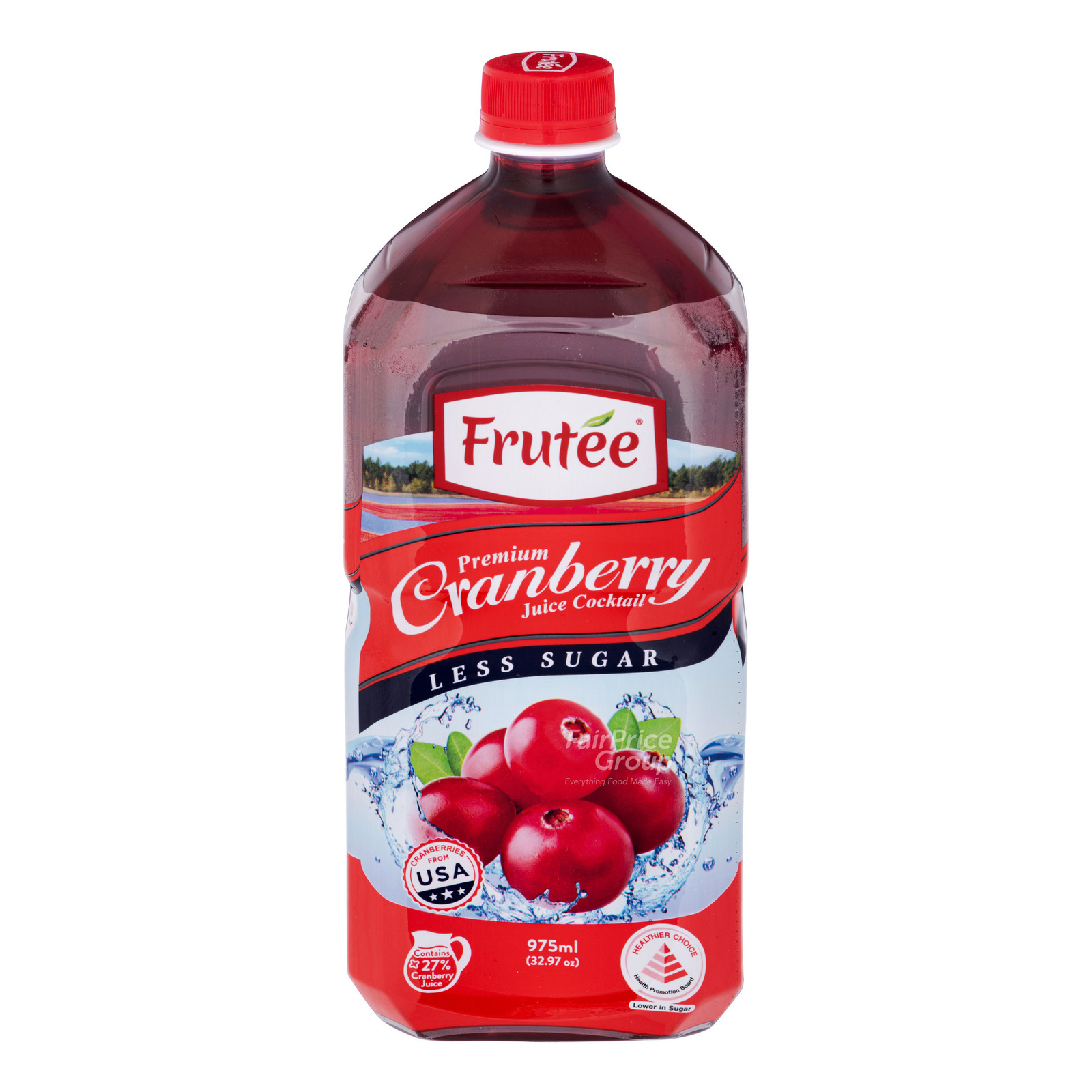 Frutee Premium Cranberry Juice Bottle Cocktail | NTUC FairPrice