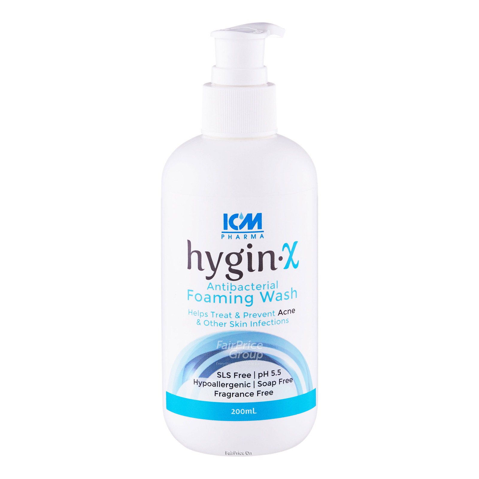 ICM Pharma Hygin-X Antibacterial Foaming Wash | NTUC FairPrice