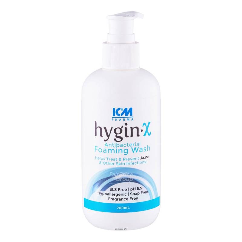 ICM Pharma Hygin-X Antibacterial Foaming Wash | NTUC FairPrice