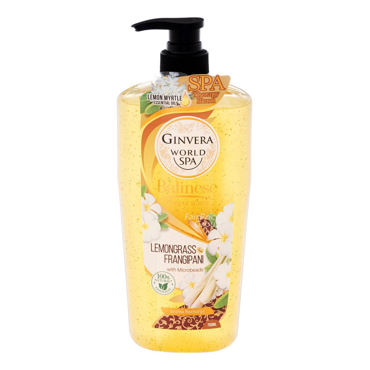 Ginvera World Spa Shower Scrub - Balinese(Lemongrass&Frangipani) | NTUC ...