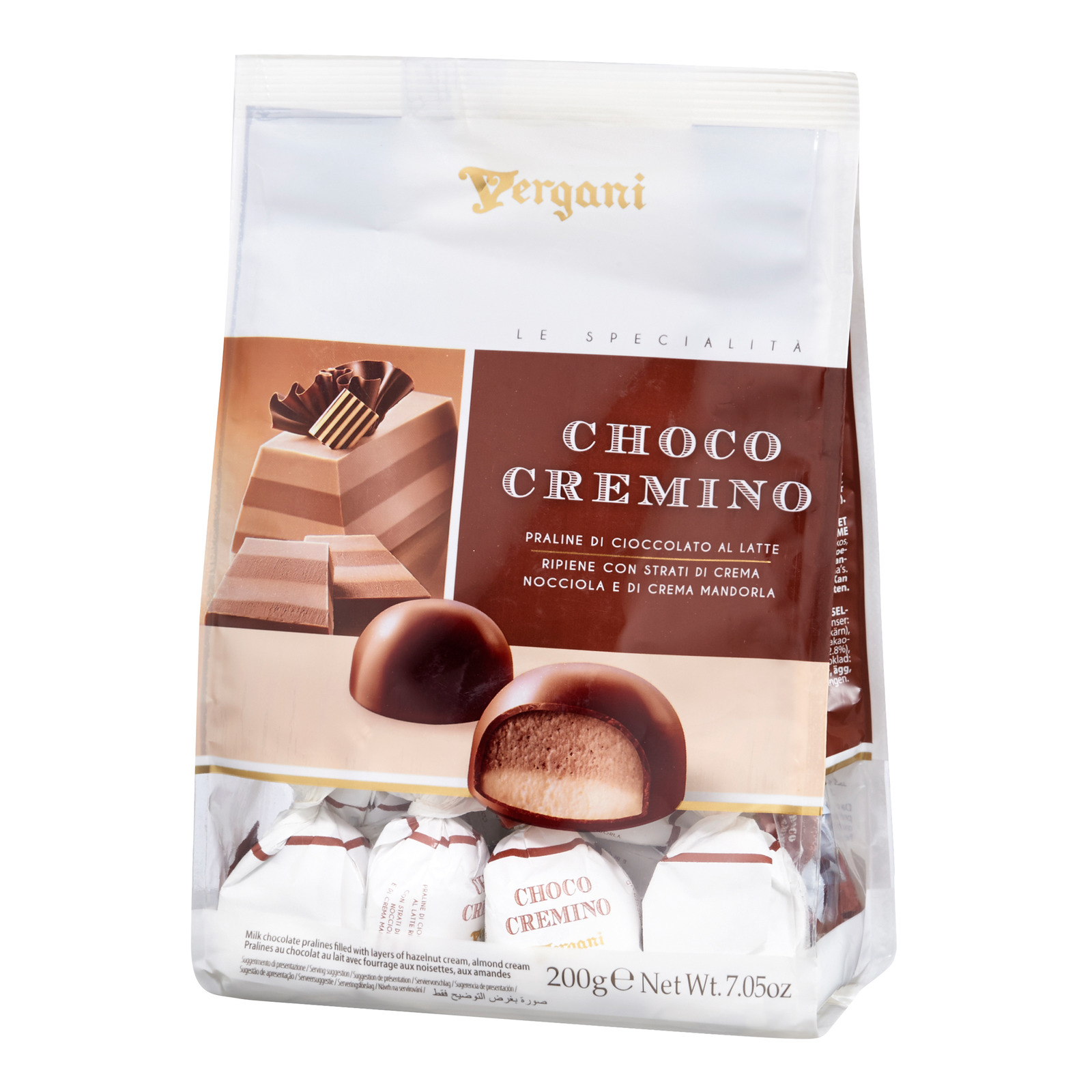 Vergani Milk Chocolate Pralines - Choco Cremino | NTUC FairPrice