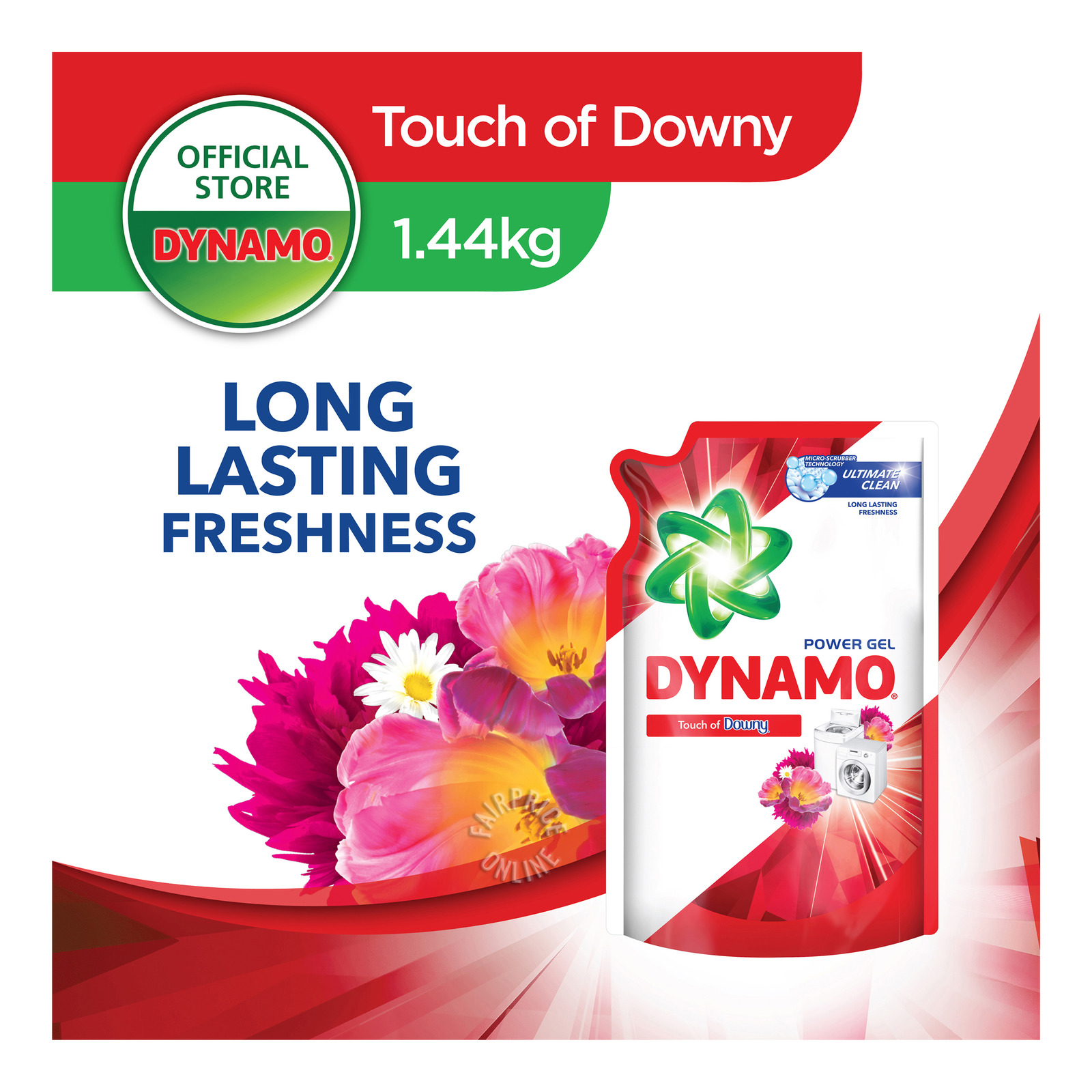 Dynamo Power Gel Laundry Detergent Refill - Downy | NTUC FairPrice