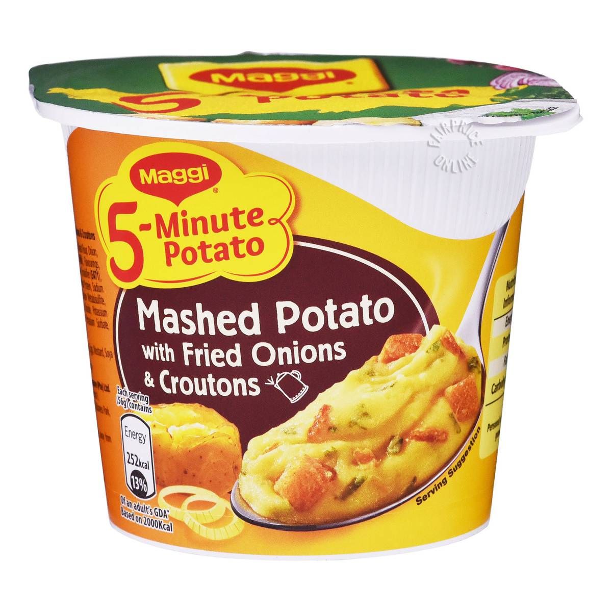 Maggi 5-Minute Instant Mashed Potato - Fried Onions & Croutons | NTUC ...