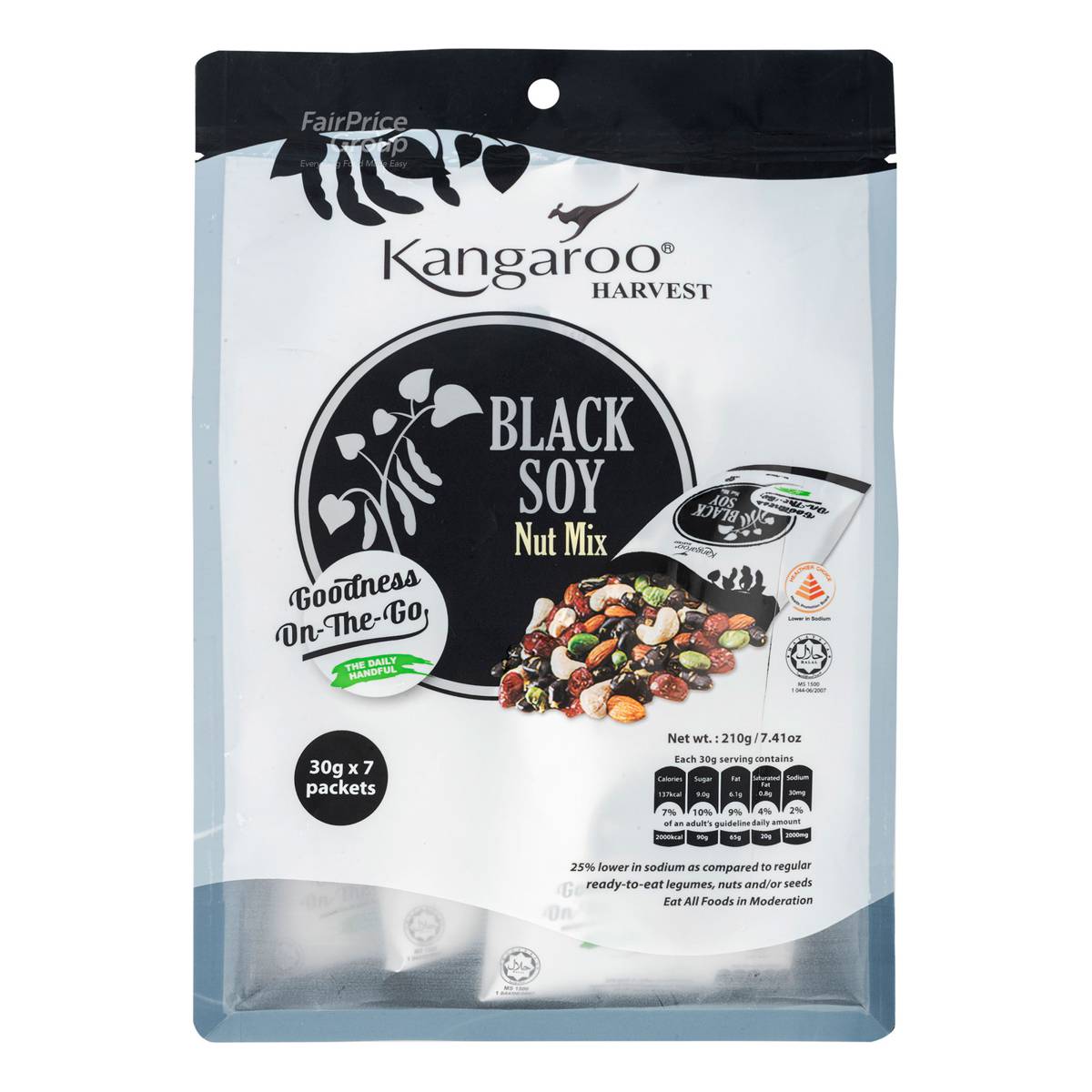 Kangaroo Harvest Nut Mix - Black Soy | NTUC FairPrice