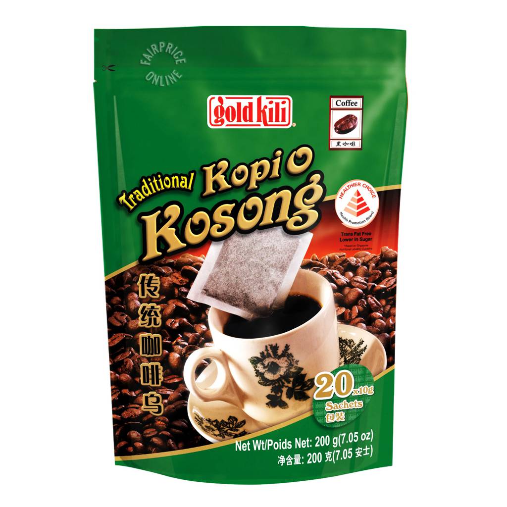 Gold Kili Traditional Kopi O Kosong | NTUC FairPrice