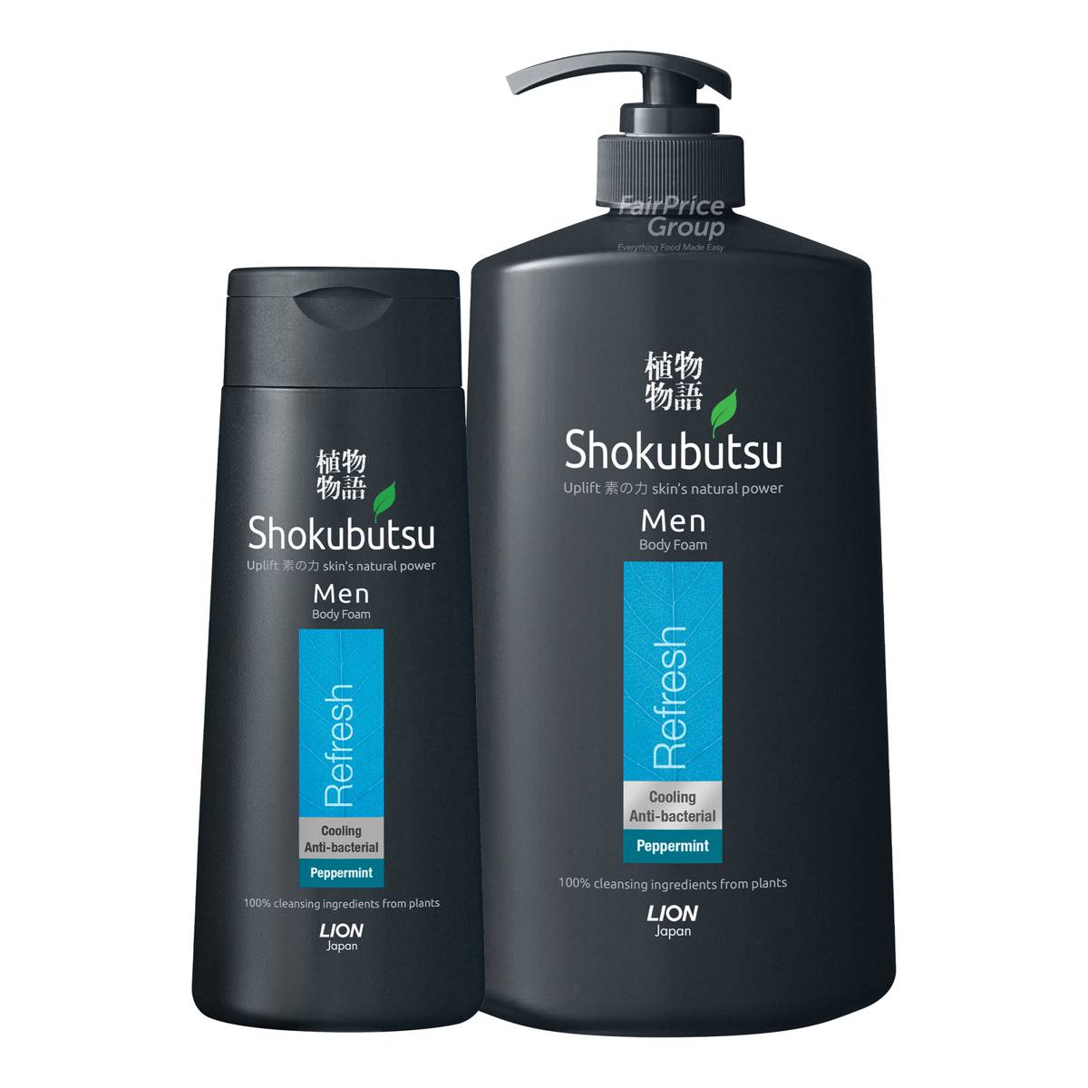 Shokubutsu Men Body Foam - Refresh | NTUC FairPrice