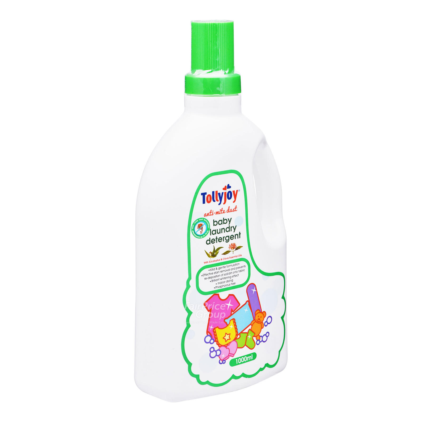 Tollyjoy Baby Laundry Detergent - Anti-Mite Dust | NTUC FairPrice