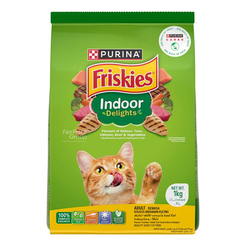 Friskies Delish Cat Dry Food - Indoor Delights | NTUC FairPrice
