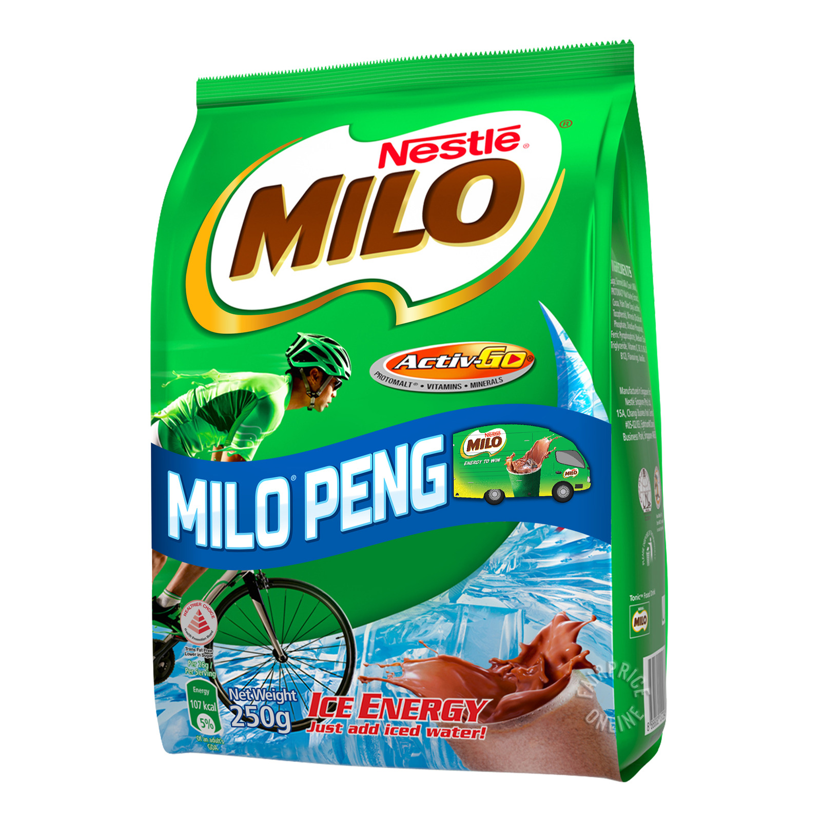 Milo Instant Chocolate Malt Drink Powder - Ice Energy | NTUC FairPrice