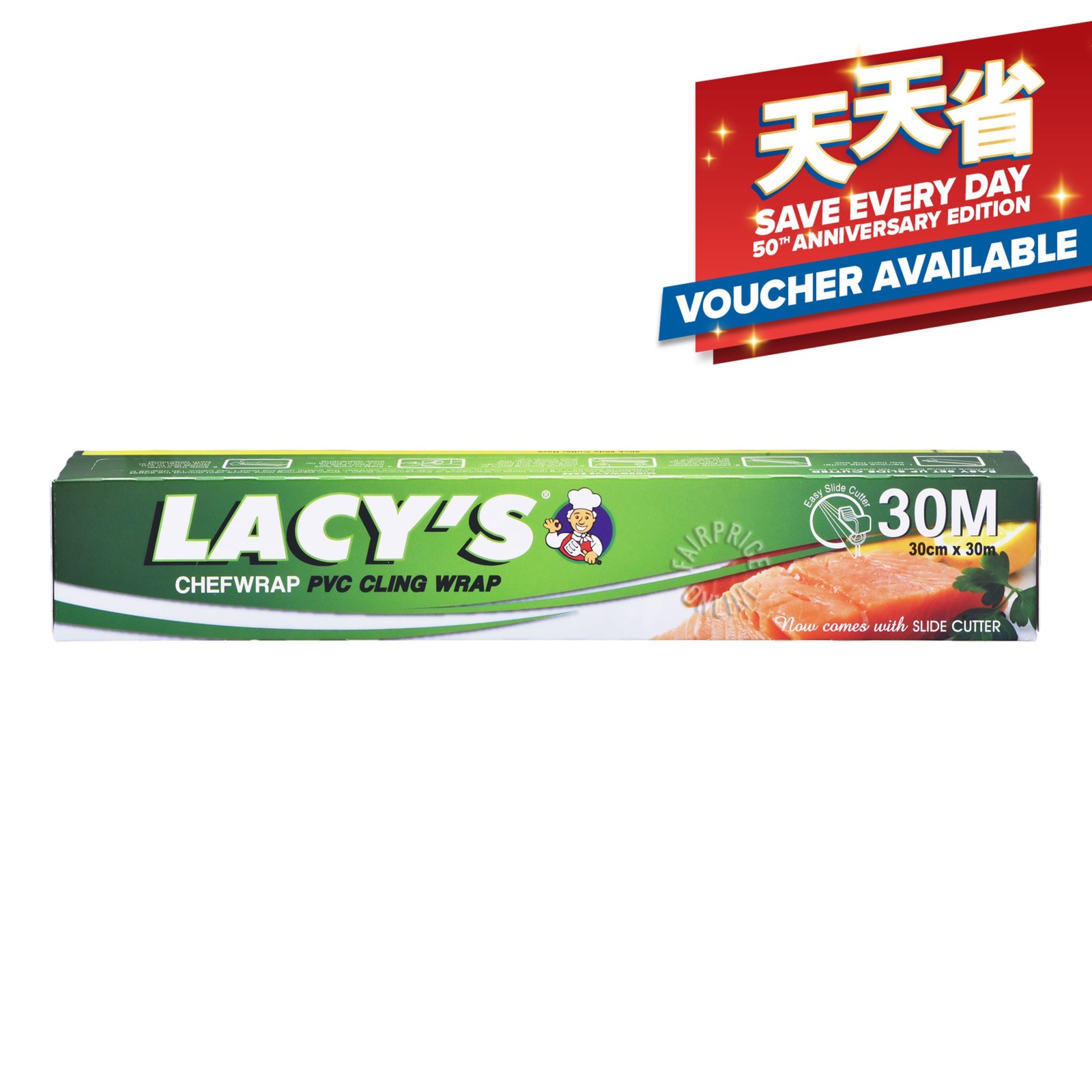 Lacy's Chefwrap PVC Cling Wrap | NTUC FairPrice