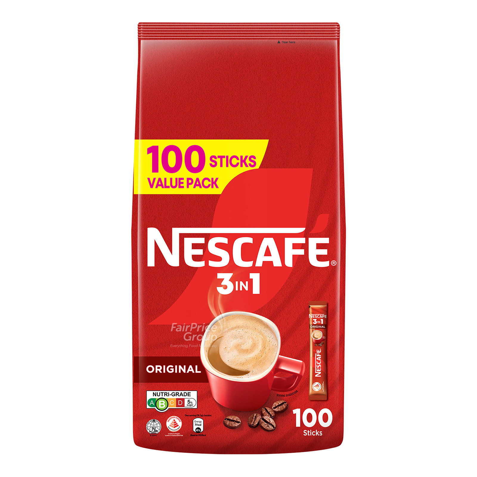 Nescafe 3 in 1 Instant Coffee - Original | NTUC FairPrice