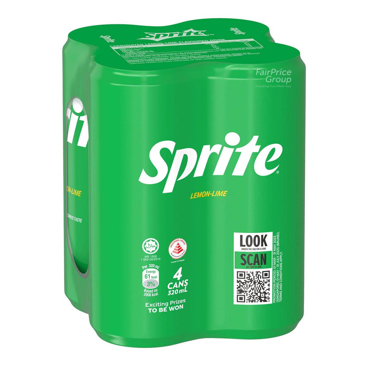 Sprite Sparkling Lemon Lime Can Drink - Mini | NTUC FairPrice