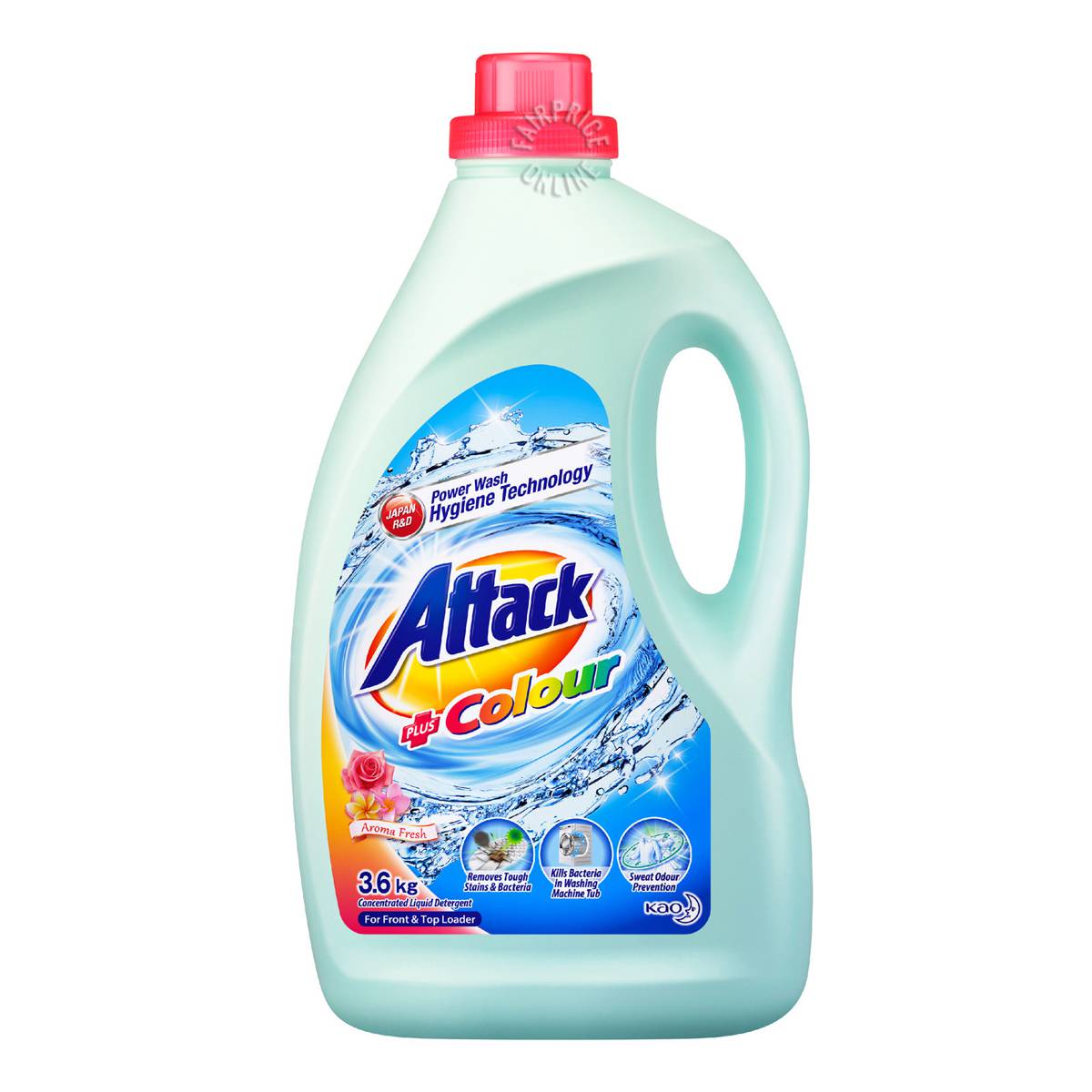 Attack Liquid Detergent - Plus Colour (Aroma Fresh) | NTUC FairPrice